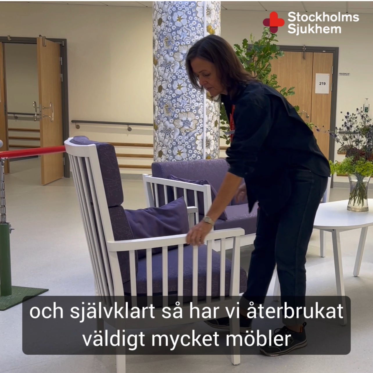 Nyrenoverade lokaler på Kungsholmen med återbruk i fokus